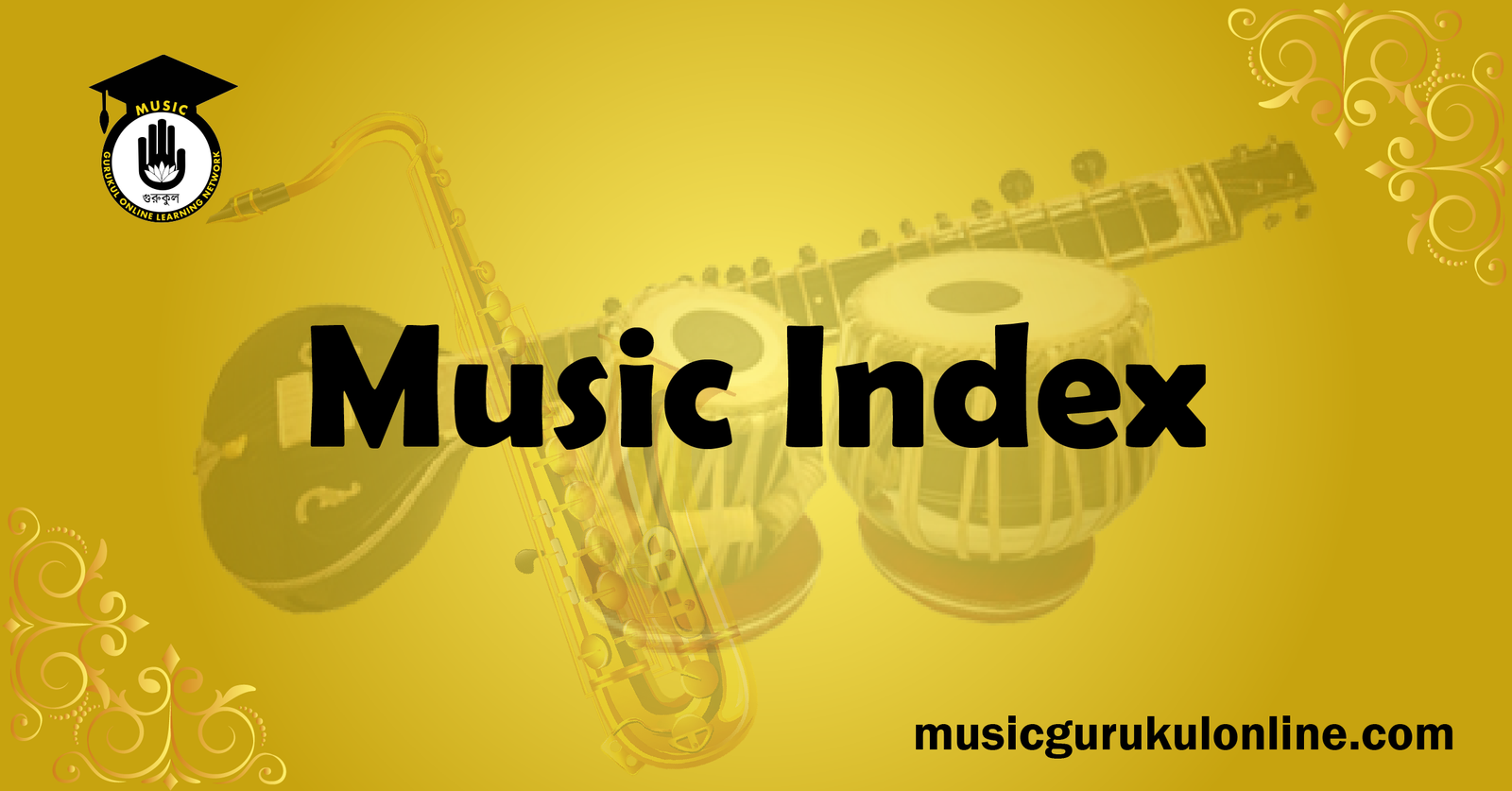 Music Index | Music Gurukul Online, GOLN